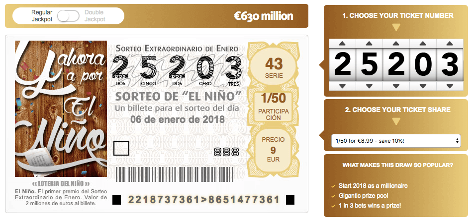 Guide To The El Niño Spanish Lottery - Lottoland.ie